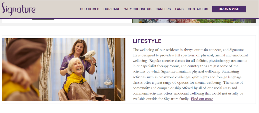 Signature Care Homes Review - What We Really Think! - Compare Caring