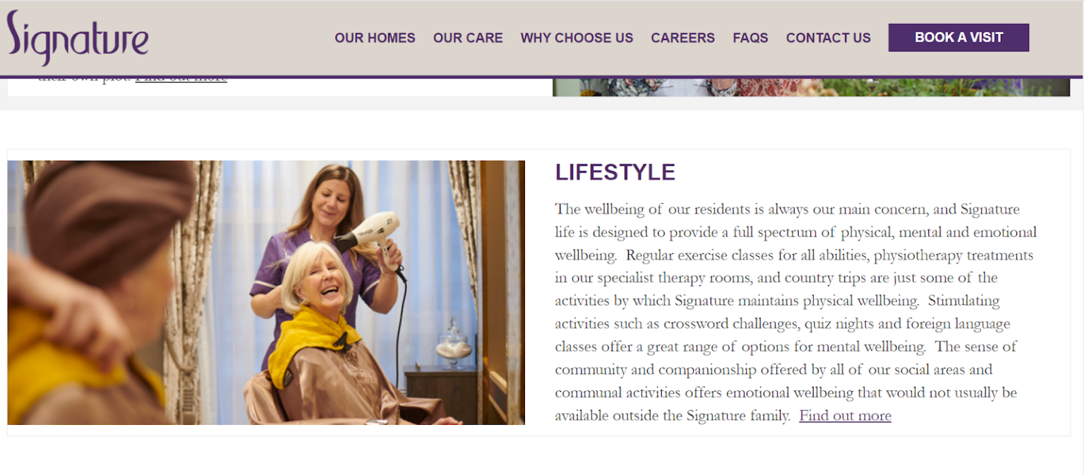 Signature Care Homes Review - What We Really Think! - Compare Caring